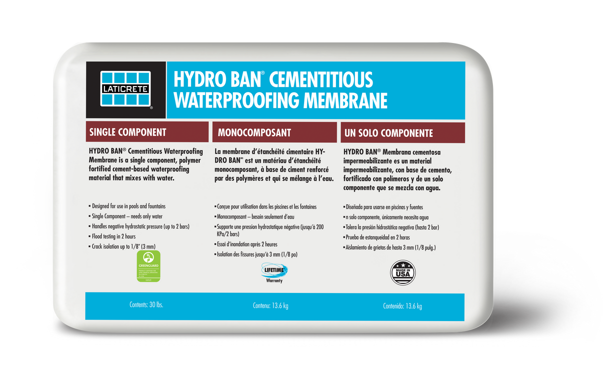 Laticrete Hydroban Waterproofing Liquid Membrane 4L (Approx. Coverage ...