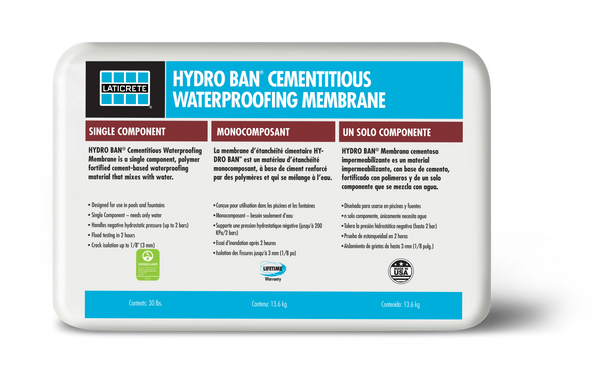 Laticrete Hydroban Waterproofing Liquid Membrane 4L (Approx. Coverage ...
